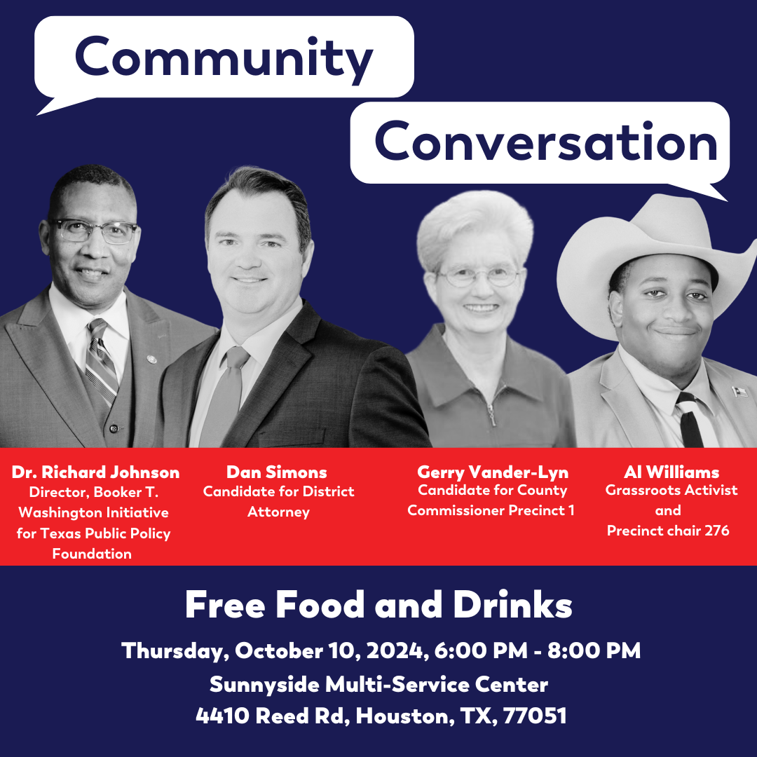 Community Conversation Event - Harris County Republican Party
