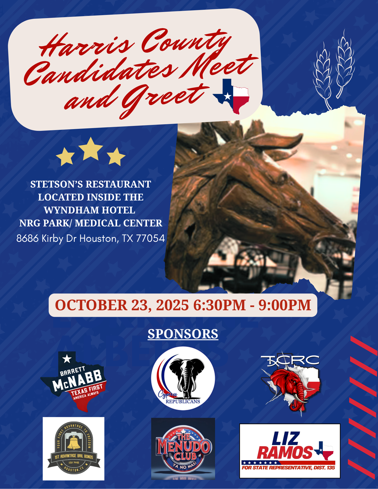 Harris County Candidate Meet and Greet - Harris County Republican Party